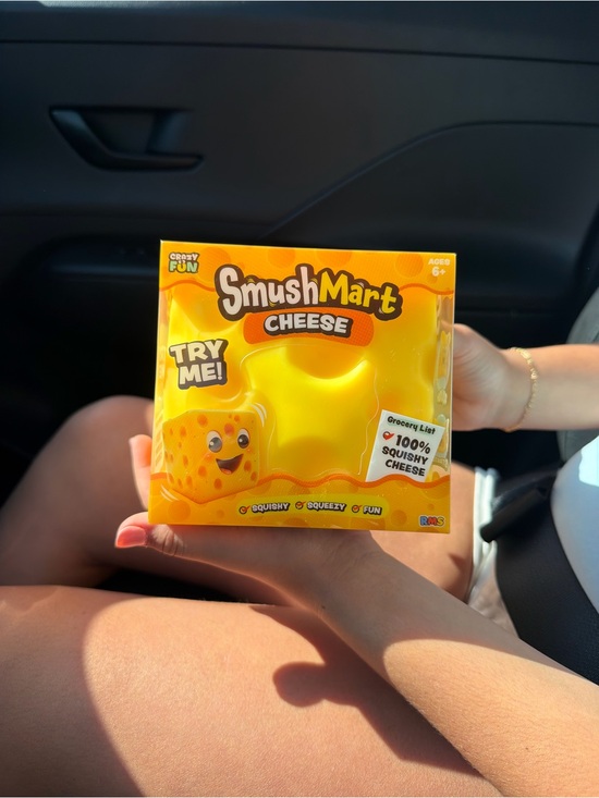 Smushmart | Other | Smushmart Cheese Squishy Toy Bright Yellow | Poshmark